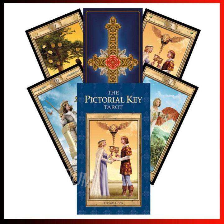 English Version The Pictorial Key Tarot Divination Cards | Lazada PH