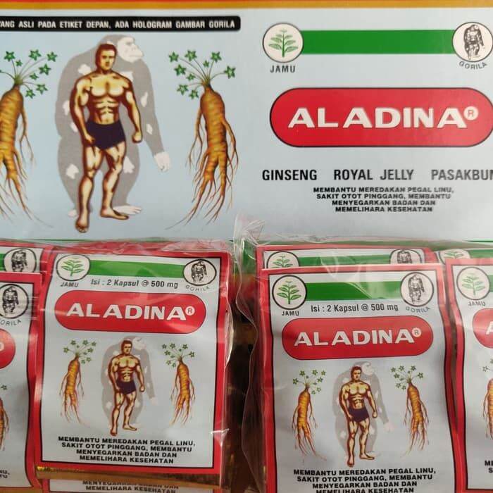 Aladina isi 12 Sachet ( 1 Sachet Isi 2 Kapsul ) | Lazada Indonesia