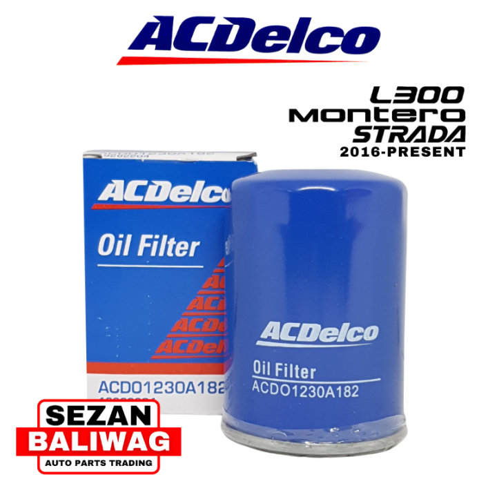 ACDELCO OIL FILTER MITSUBISHI MONTERO STRADA L300 2016-2023 19282204 ...