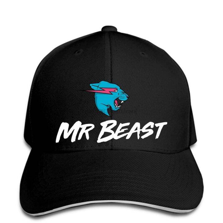 ๑㍿Baseball Cap Men'S Mr Beast Youtube Video Streamer Subscribe X Black ...