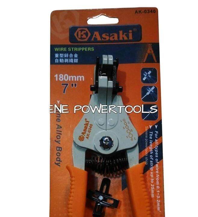 ASAKI Japan Professional Wire Stripper 7" | Lazada PH