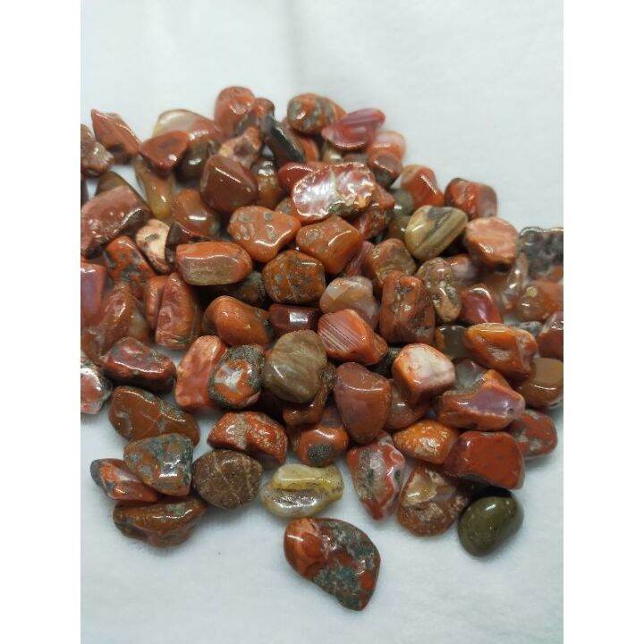 Natural Nan Hong Agate Big Purify Gravel/14-35mm/天然南红玛瑙大消磁净化石 | Lazada