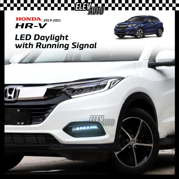 Honda HR-V HRV RS 2020 2021 DRL LED Daylight with Fog Lamp Cover Day ...