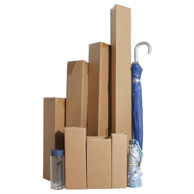 Corrugated shell packing triangle carton whole package express delivery ...