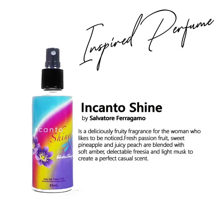 INCANTO SHINE Inspired Oil Based Perfume 85ML | Lazada PH