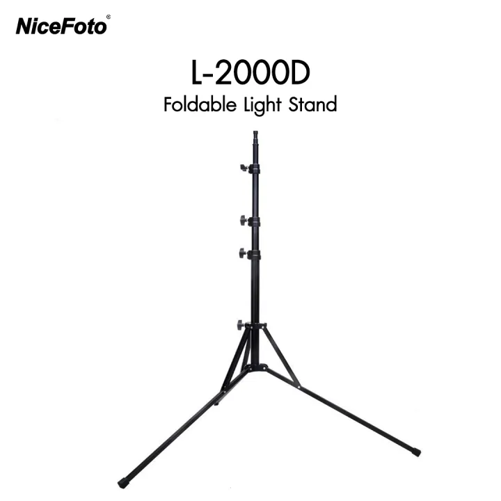 NiceFoto Foldable Light Stand L-2000D ประกันศูนย์ไทย | Lazada.co.th