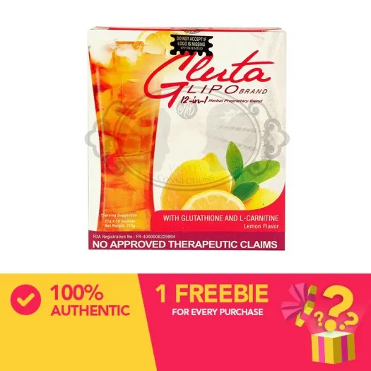 Gluta Lipo Juice Classic Lemon Flavor 21g X 10Sachet | Lazada PH