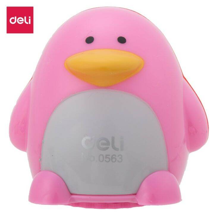 Chuốt Gọt Bút Chì Chim Cánh Cụt dễ thương DELI 0563 có 2 lỗ chuốt ...