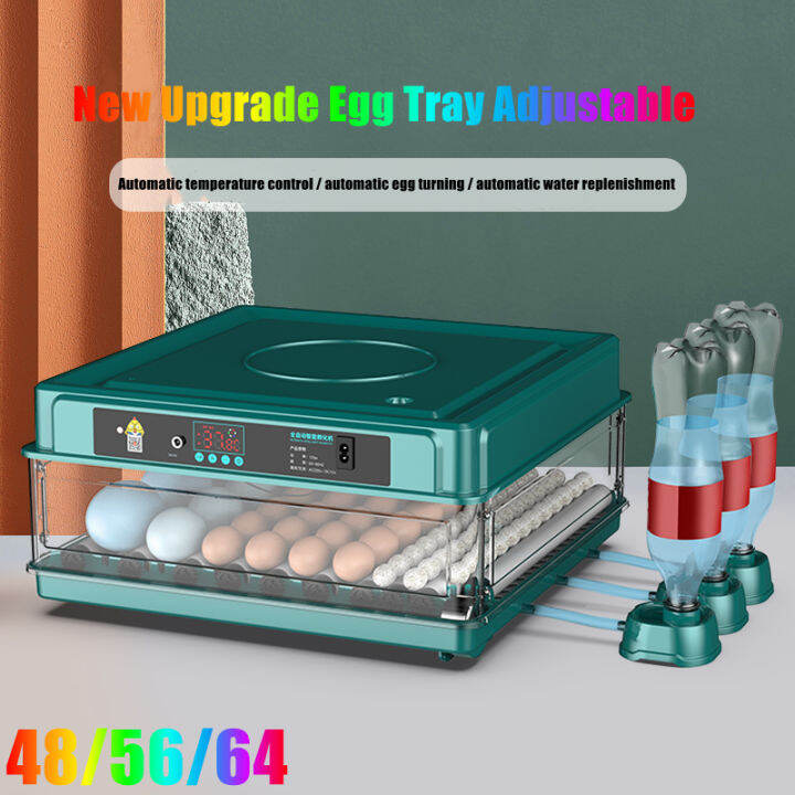 【On Stock】12/16/30/38/48/56/64/72/96/108/130 Eggs Fully Automatic ...