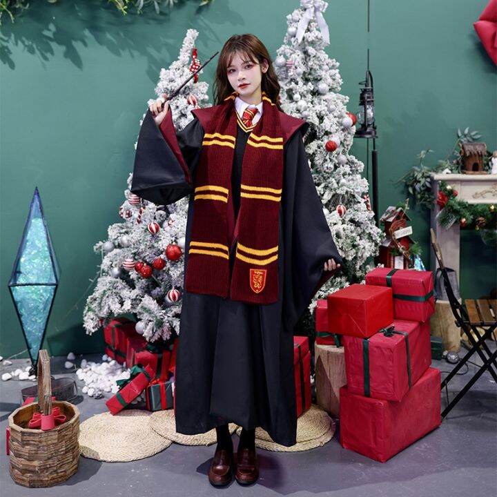 Harry potter harry potter magic robe adult school of magic cloak around ...