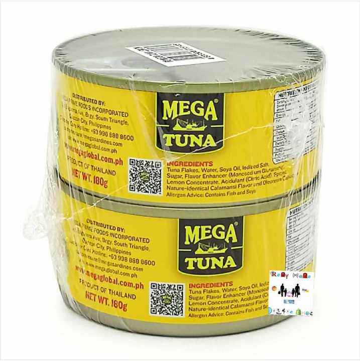 Mega Tuna Flakes in Spicy Lemon 2 x 180g | Lazada PH