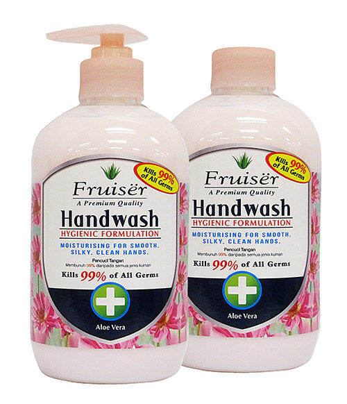 Fruiser Moisturising Hand Wash-Aloe Vera (500ml*2's) | Lazada