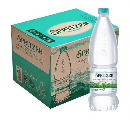Spritzer Mineral Water 1 Carton (12 x 1.25L) | Lazada