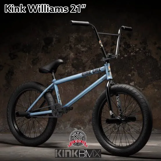 จักรยานBMX 21นิ้ว bmx Kink Williams 21" - Matte Forge Blue | Lazada.co.th