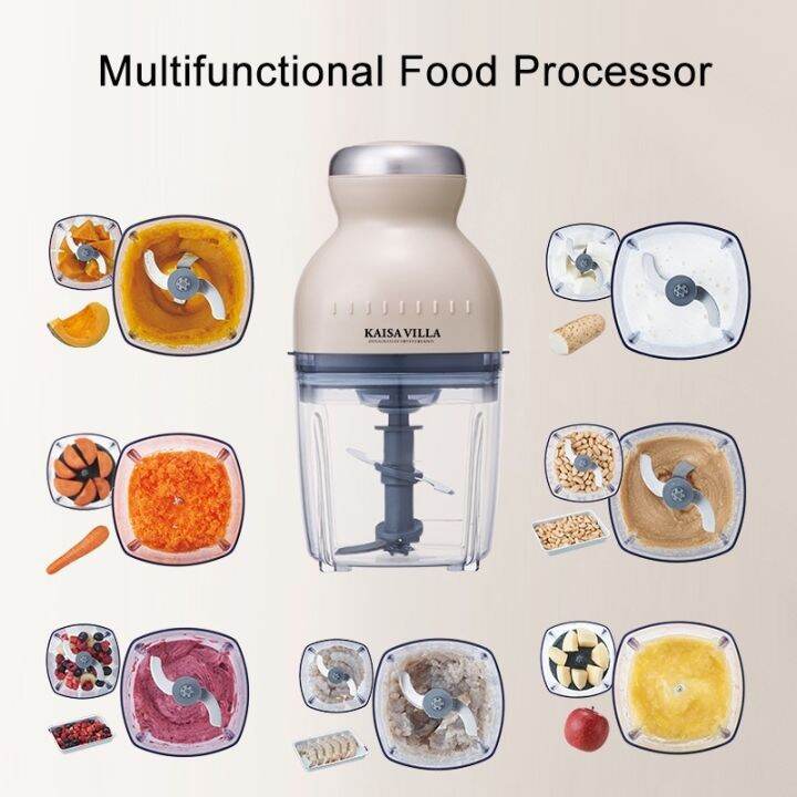 Kaisa Villa electric meat grinder household multifunctional mixer food processor | Lazada PH