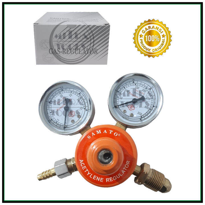 SAMATO Regulator Las Acetylene / Welding Regulator Acitilin / Regulator ...