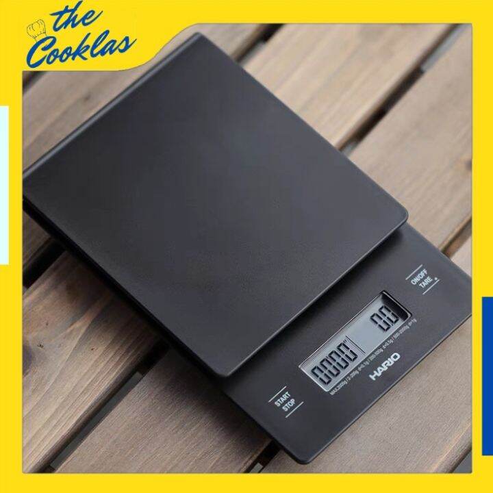 Hario V60 Drip Scale VSTN-2000B | Timbangan Kopi Digital Timer | Lazada ...
