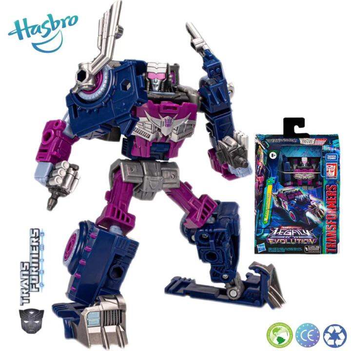 Original Hasbro Transformers Legacy Takara Tomy Evolution Deluxe Class Axlegrease 5.5 Inches ...
