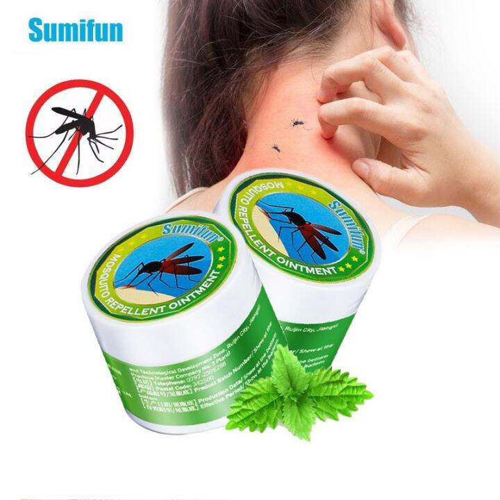 Sumifun Mosquito Repellent Ointment Mint Cooling Oil Relieve Headache ...