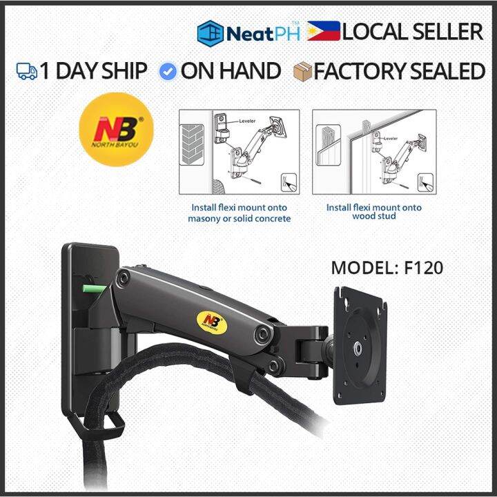 ace tv NB North Bayou Wall Mount Gas Strut F120 27 7kg | Lazada PH