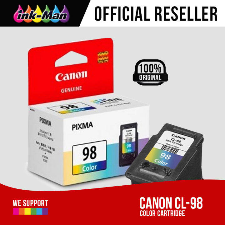 CANON CL98 COLORED ORIGINAL CARTRIDGE | Lazada PH