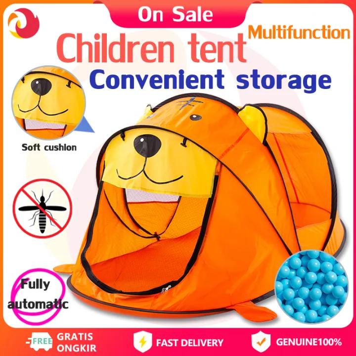 Elsa Mall Play Tent for Kids Indoor Pop-up Game House Tent Foldable ...