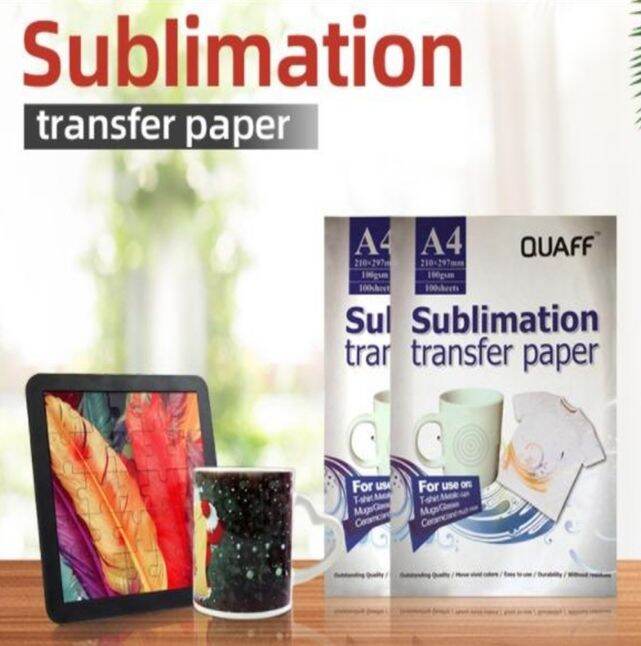 QUAFF A4 Sublimation Transfer Paper (100 sheets) | Lazada PH