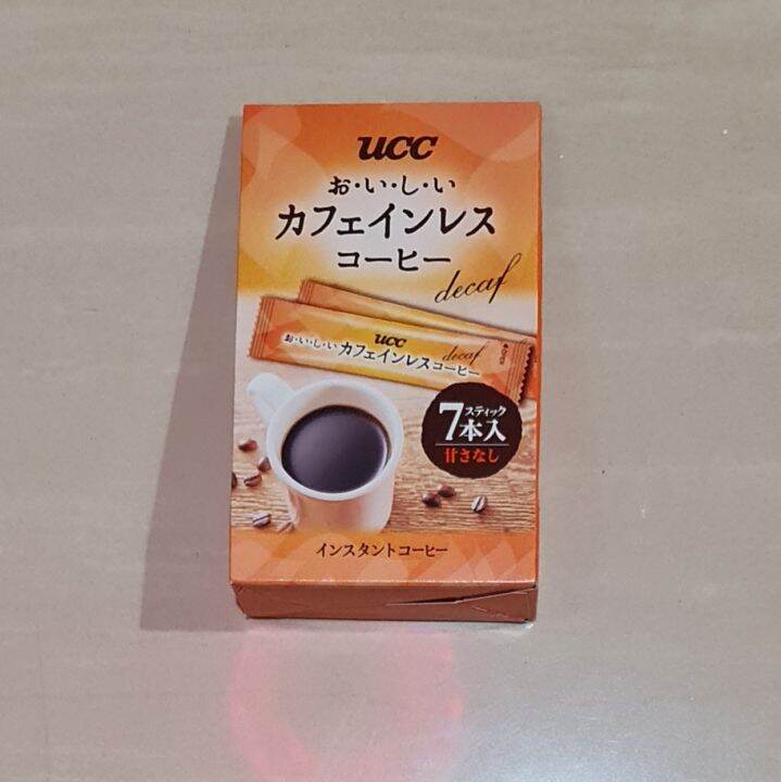 UCC Delicious Instant Decaffeine Coffee Stick 7 x 2 Gram | Lazada Indonesia