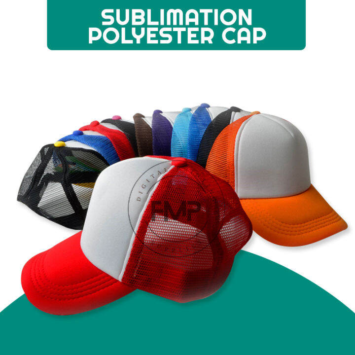 FMP Sublimation Printable Polyester Net Cap | Lazada PH