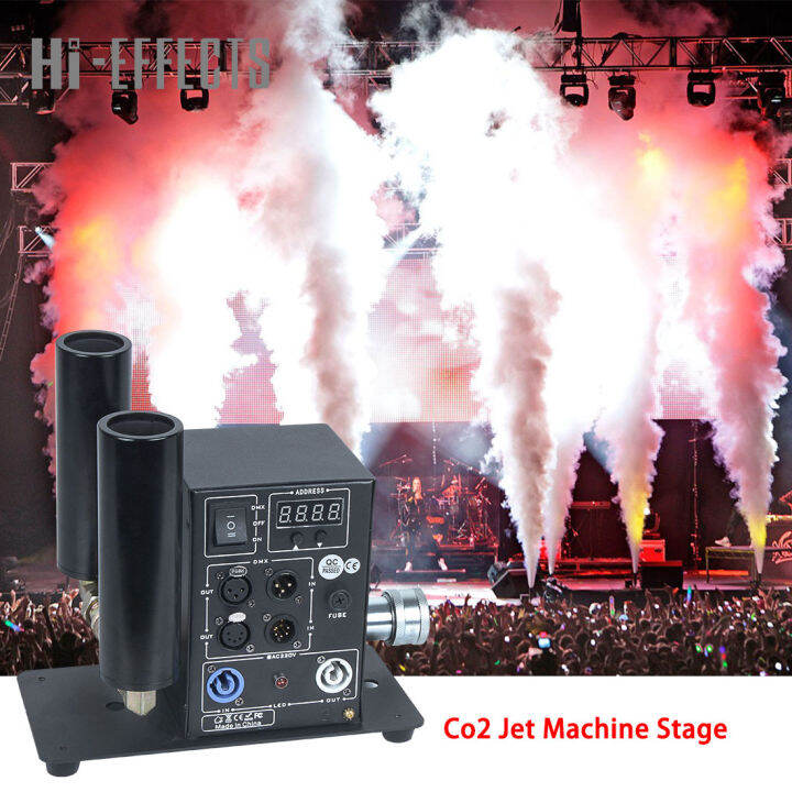 Digital Co2 Jet Machine DMX Control Spray 8-10M Co2 Blaster Cannon ...