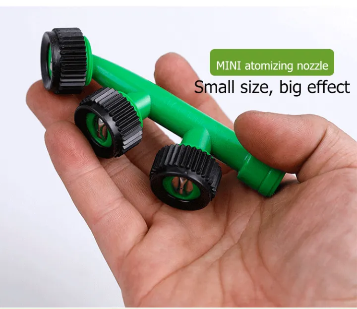 Green Plastic Steel High-Pressure Resistant Three-Sector Atomizing ...