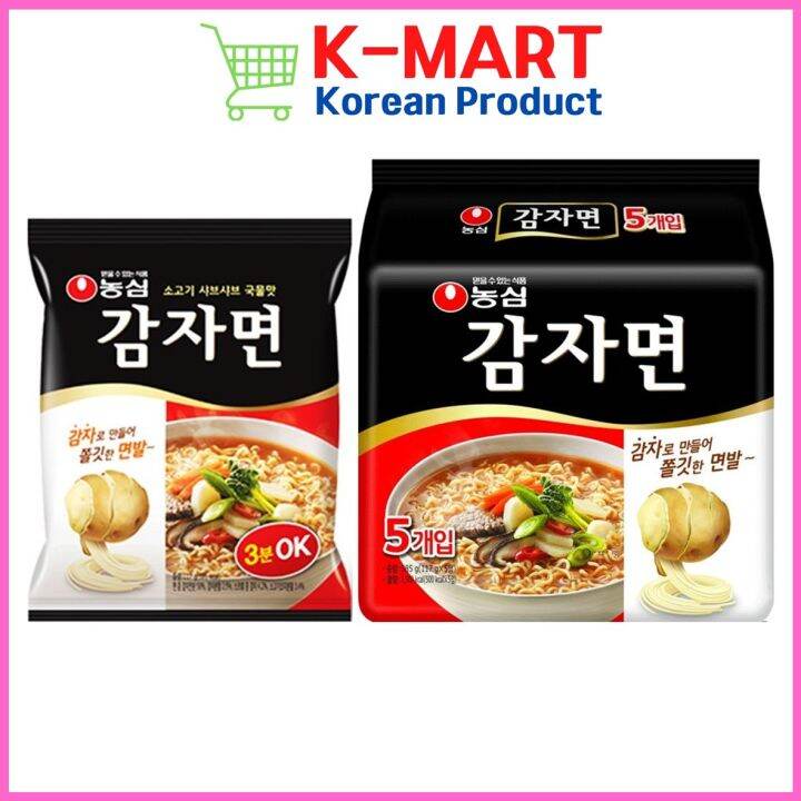 Nongshim Potato Ramyun Noodles 117g Korea [K-Mart Korean Product] 12A ...