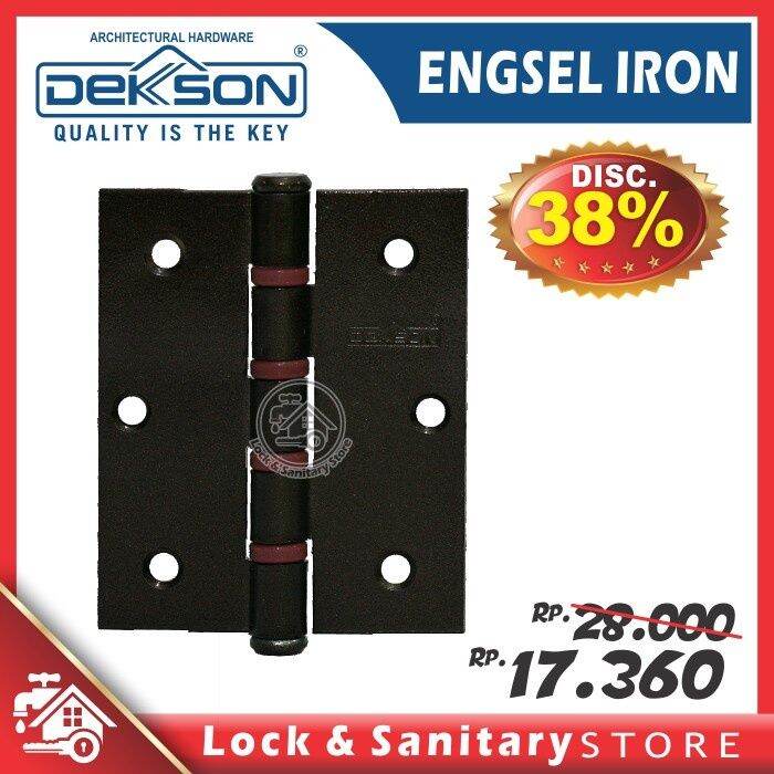 Engsel Dekson/Dekkson NYLON ES IR 3X2.5X2MM 4NR BA Engsel Jendela ...