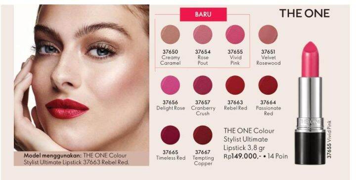 THE ONE Colour Stylist Ultimate Lipstick creamy caramel 37650 rose pout ...