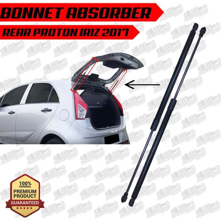 PROTON IRIZ REAR BONNET ABSORBER ( 1 Pair ) | Lazada