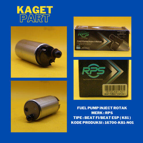 ROTAK / FUEL PUMP INJECT MERK RPS TIPE BEAT POP/BEAT FI / BEAT ESP ...