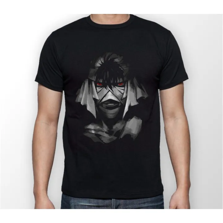 Rurouni Kenshin Shishio Face Samurai X Anime Men's T-Shirt Christmas ...