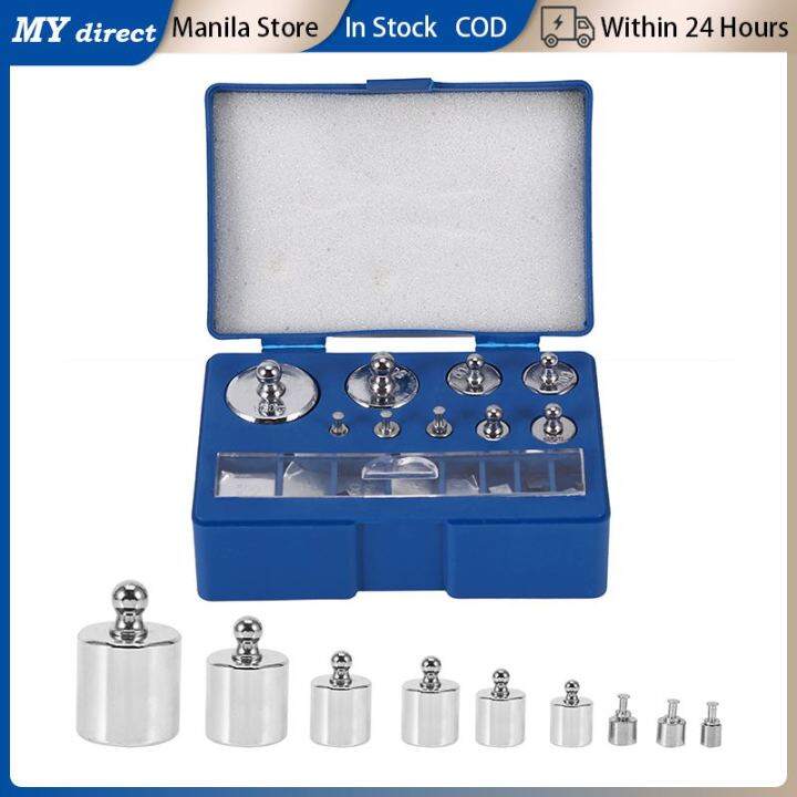 10mg-100g Grams Precision Stainless Steel Calibration Weight Kit Set ...