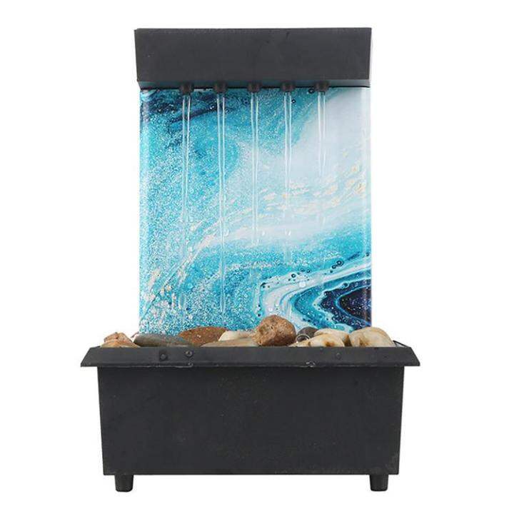 Desk Water Fountain Fountain Indoor for Office Tabletop Fountain with ...