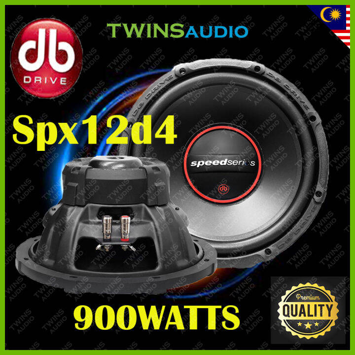 Db Drive Spx12d4 12” (Inch) 4 Ohm Dvc Car SubWoofer | Lazada
