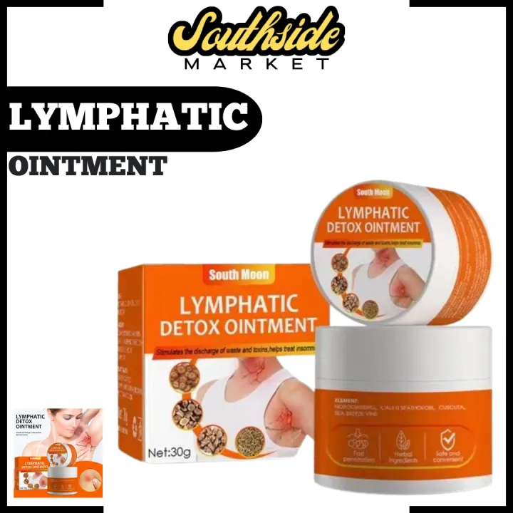 Original Lymphatic Detox Cream Neck Lymph Patch Anti-Swelling Herbs ...