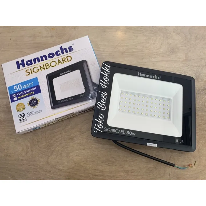 Lampu Sorot / Lampu Tembak / Lamp Signboard Hannochs 50Watt | Lazada ...