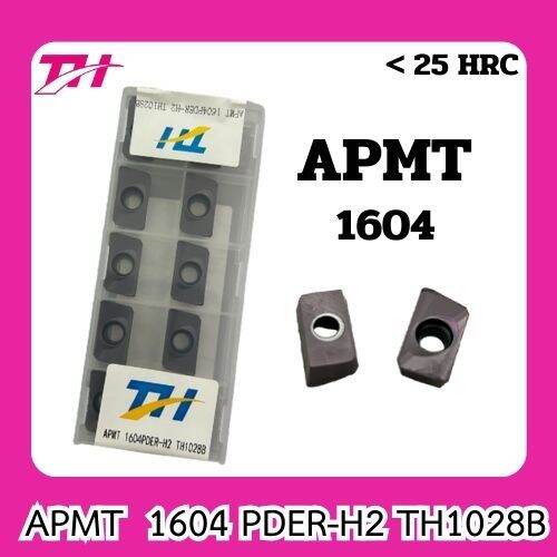 เม็ดมีด INSERT APMT 1604 PDER -H2 TH 1028B [10 Pcs] ชุดสุดพิเศษ คุณภาพ ...