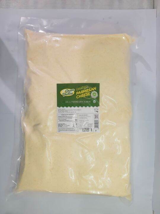 Green Valley Grated Parmesan Cheese ( Keju Parmesan Bubuk ) 1kg ...