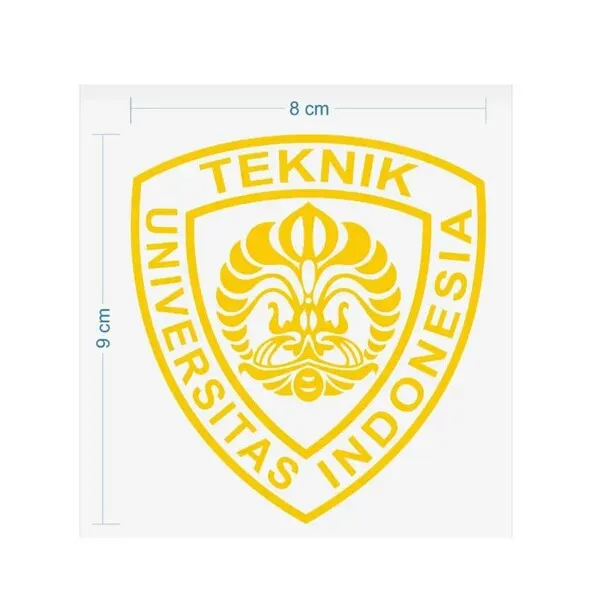 STICKER KAMPUS FAKULTAS TEKNIK UI ; UNIVERSITAS INDONESIA | Lazada ...