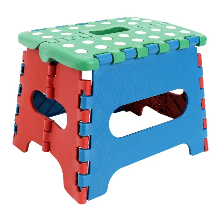 Folding stool Folding seat Folding step 22 x 17 x 18cm Plastic up to ...