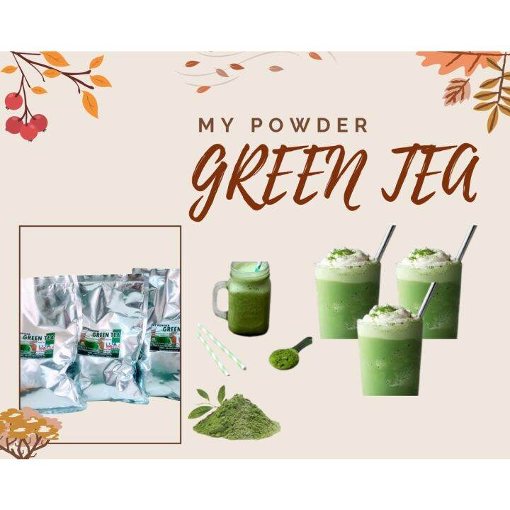Powder Green Tea Regular 1kg - Powder minuman rasa Green Tea kemasan ...
