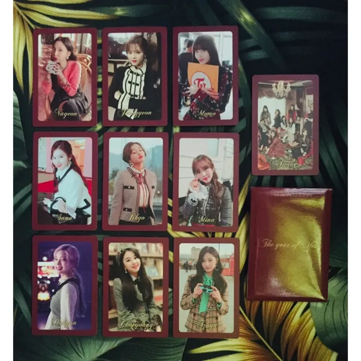 TWICE OFFICIAL POB PHOTOCARDS (THE YEAR OF YES VERSION A)yuO | Lazada PH