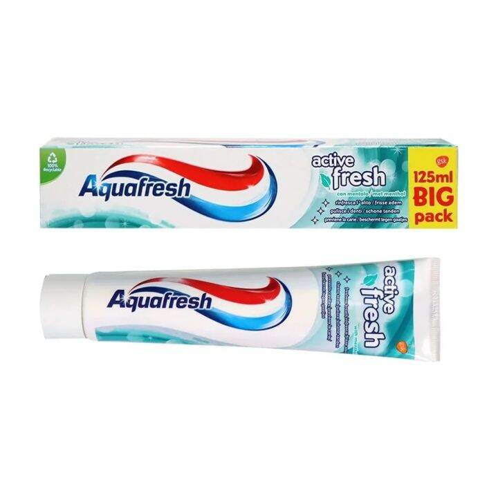 Aquafresh ACTIVE FRESH Toothpaste (BIG Family Size) - 125 mL | Lazada PH