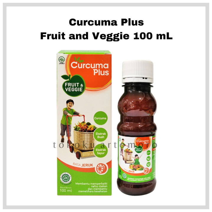 Curcuma Plus Fruit & Vegie - Multivitamin Ekstrak Buah dan Sayur Rasa ...
